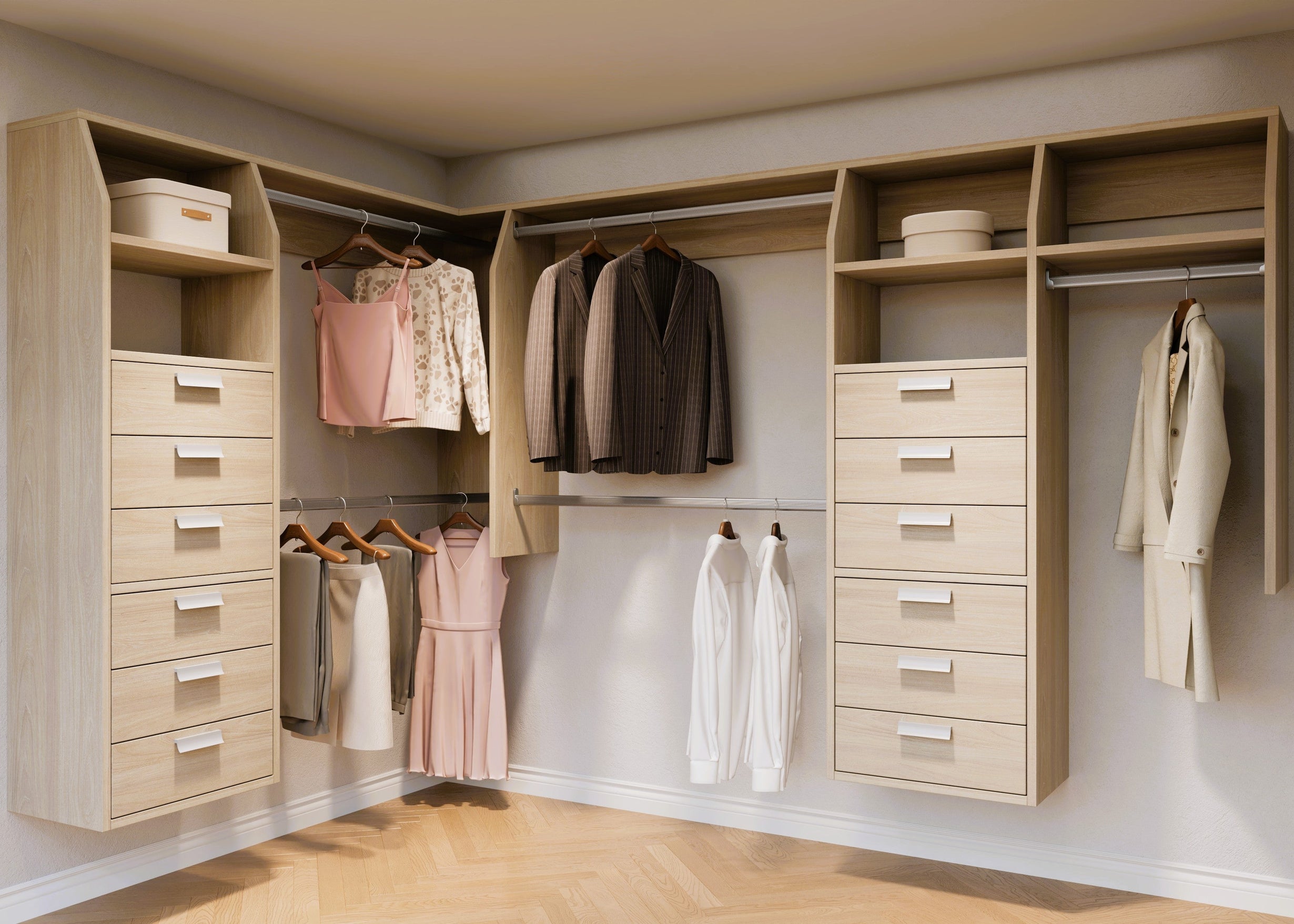 i-Robe Walk In Wardrobes – Simply Wardrobes