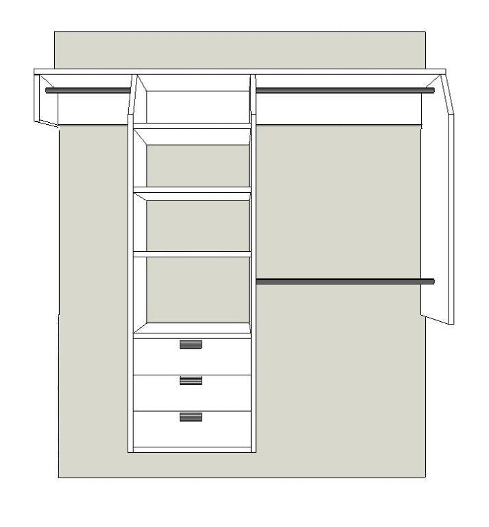 i-Robe Flexi Reach In – Simply Wardrobes