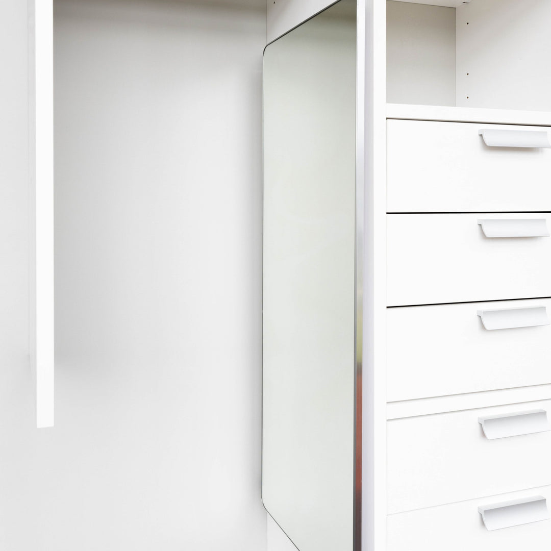 Pull Out Swivel Mirror - Simply Wardrobes